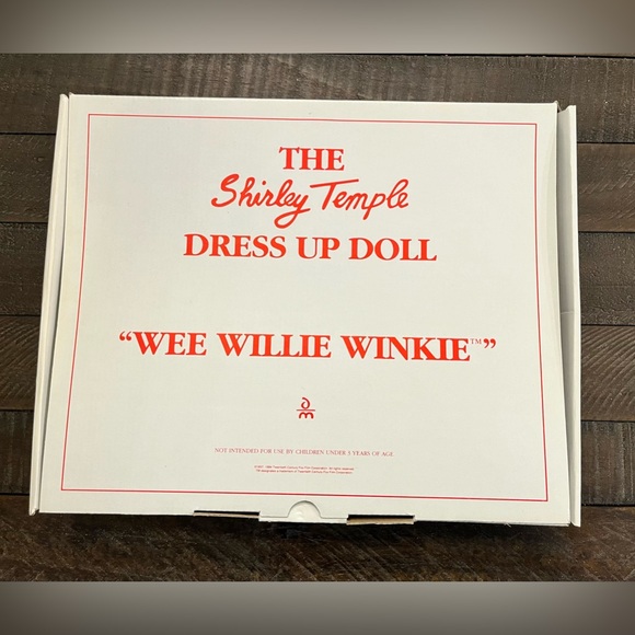 Danbury Mint | Other | Shirley Temple Dress Up Doll Wee Willie ...